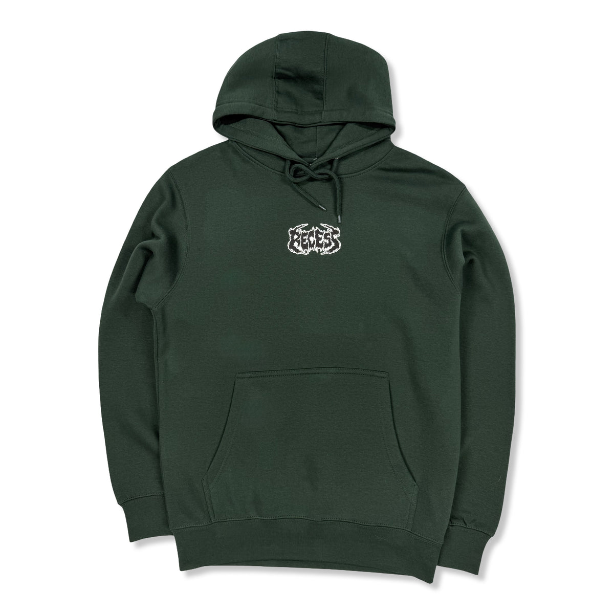 Metal Logo Hoody - sport green – Recess