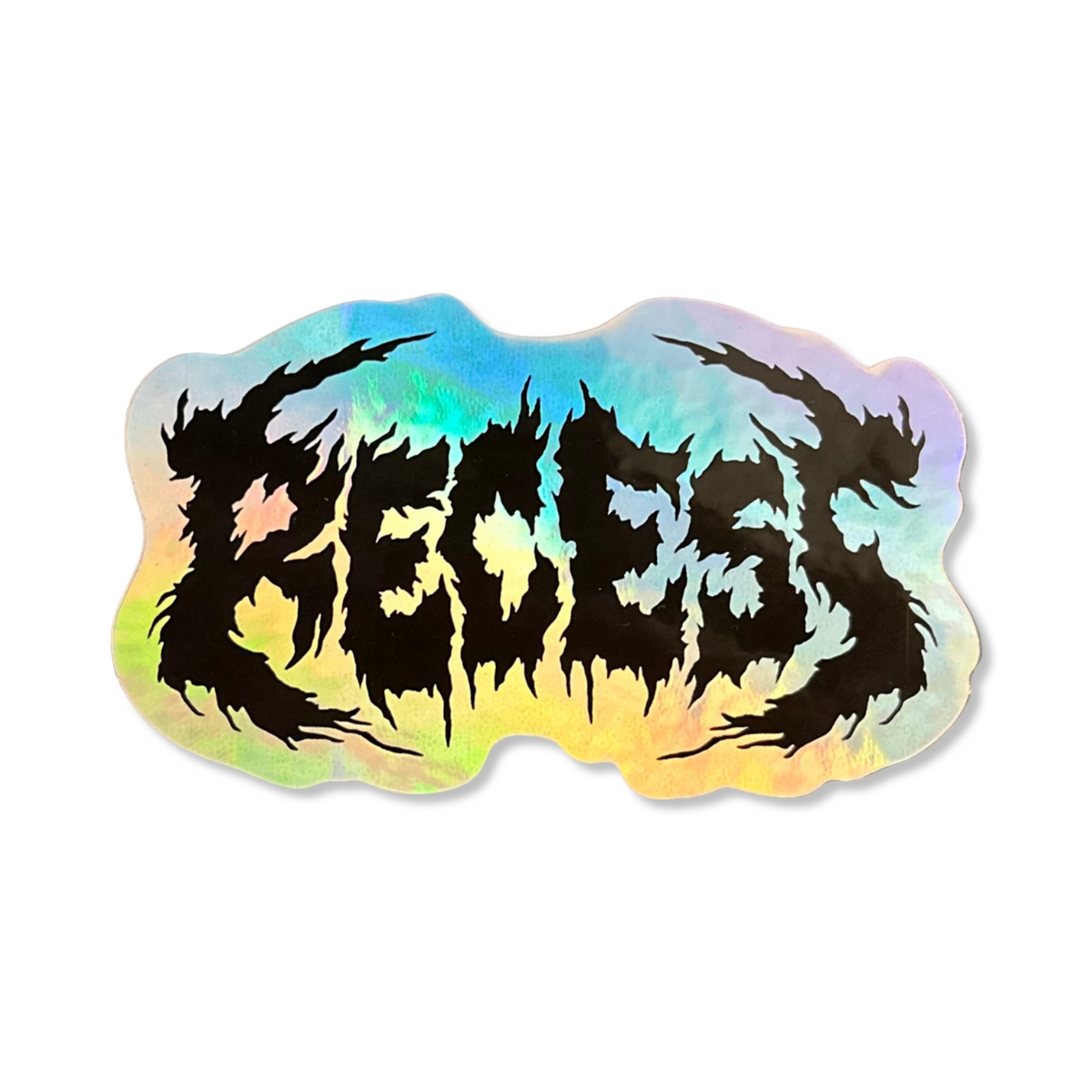 Recess Metal Iridescent Sticker