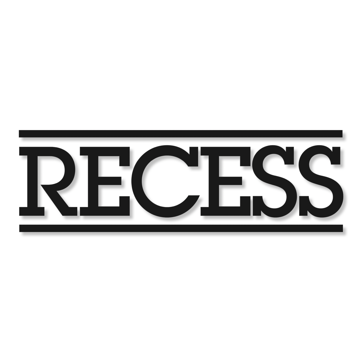 Recess Mdm Bar Diecut
