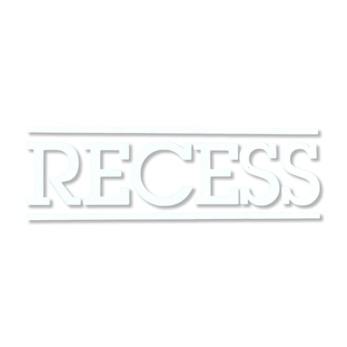 Recess Bar Large Diecut